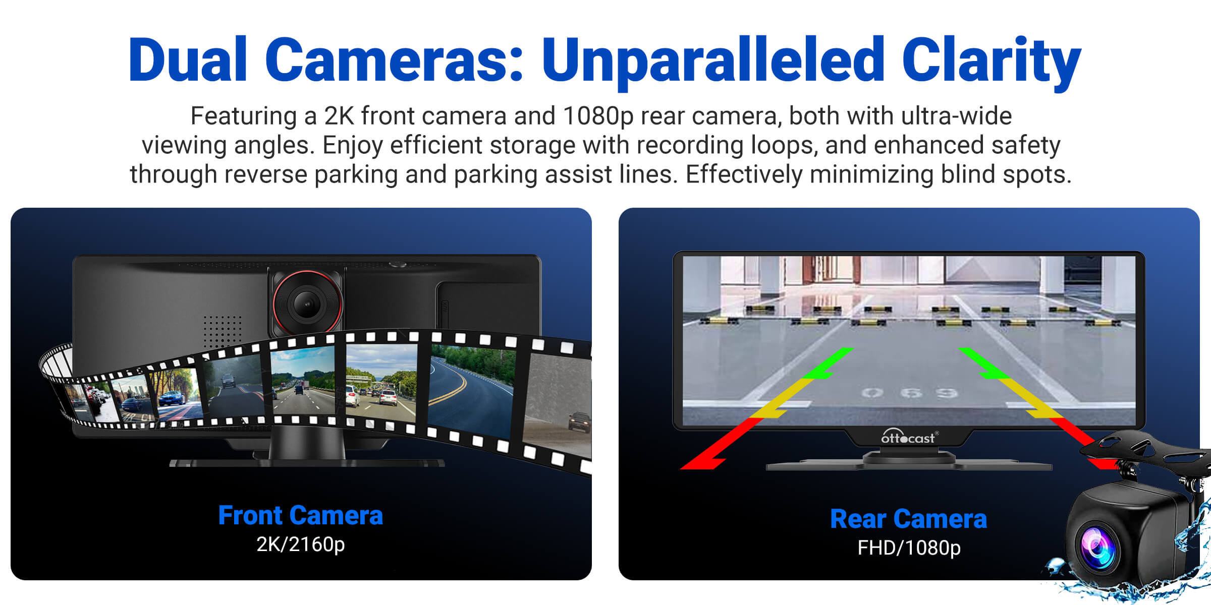 Ottoscreen Max Portable Apple Carplay & Android Auto Screen For Car wi ...