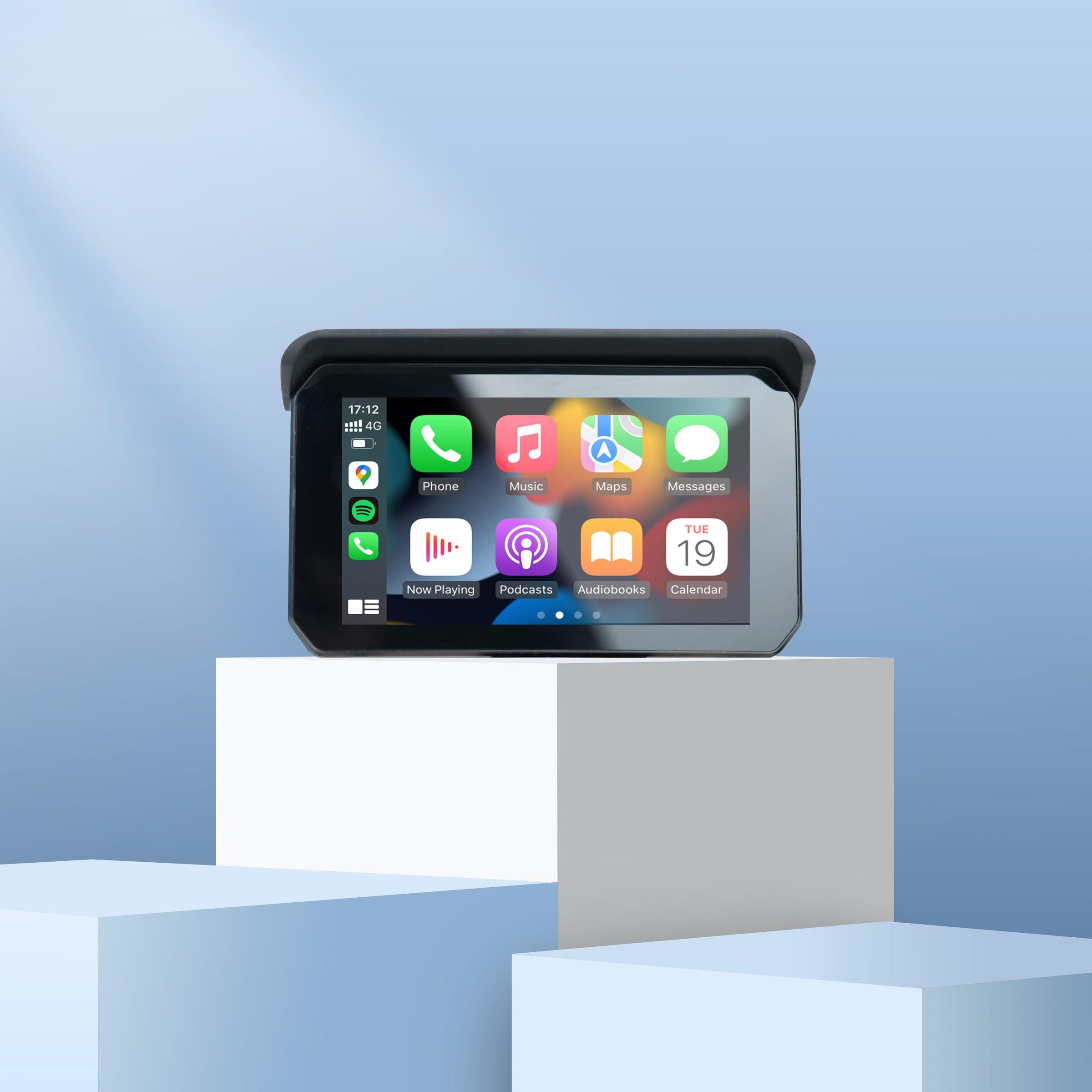 Ottoscreen C5 SE Portable Motorcycle CarPlay/Android Auto Display Scre