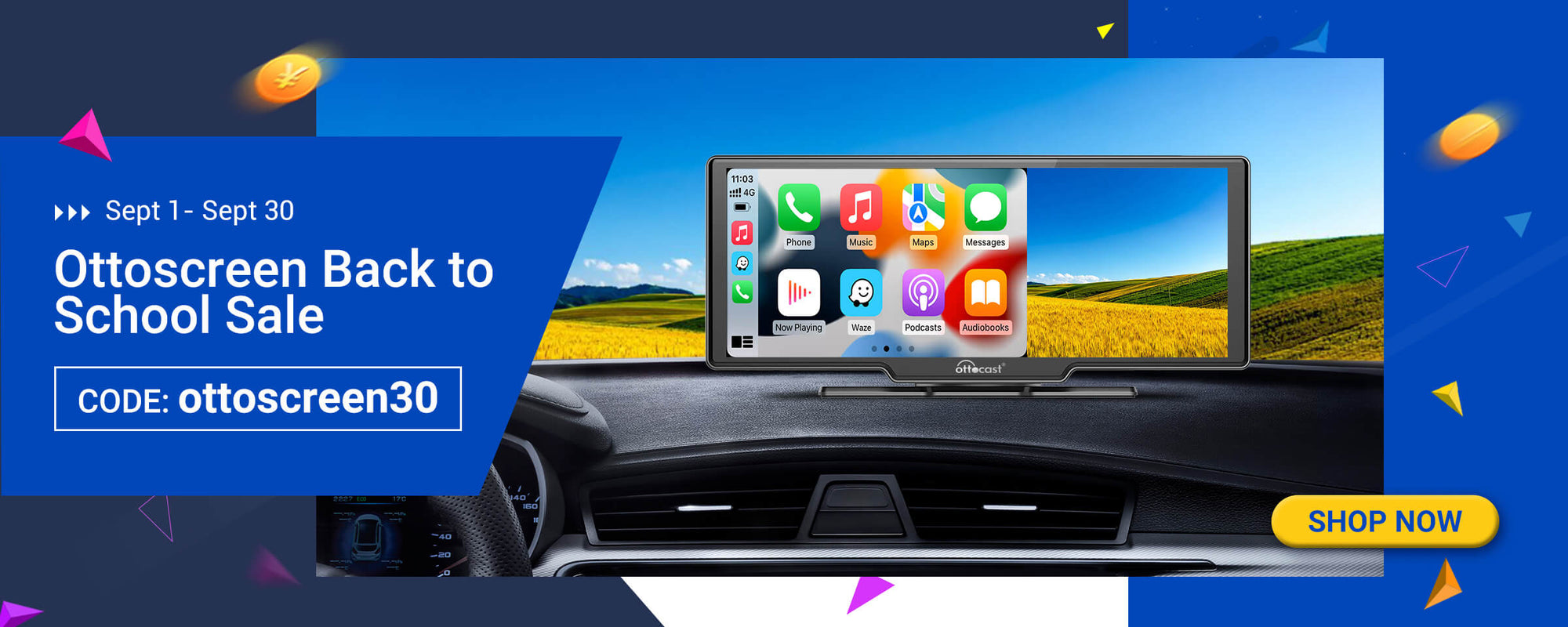 Ottoscreen | Portable CarPlay screens – ottoscreen
